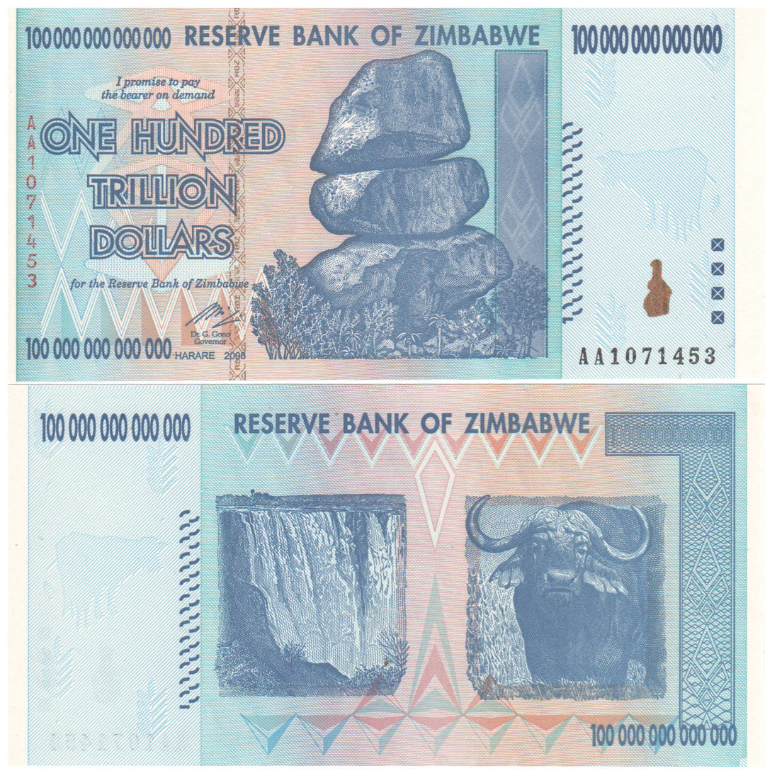 Zimbabwe Currency & Banknotes | Zimbabwe World Notes